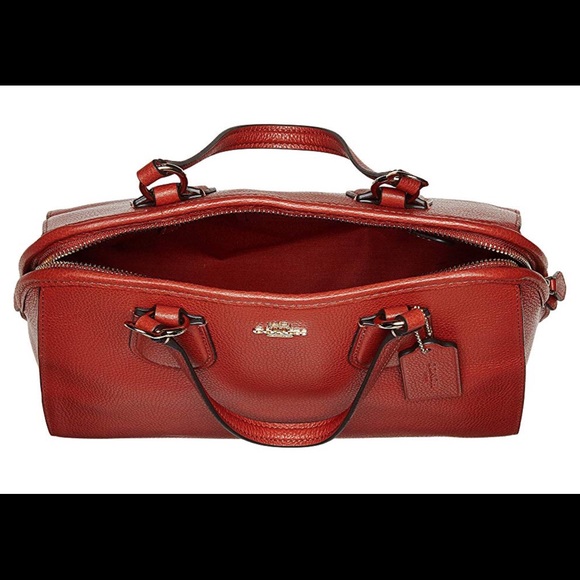 Coach | Bags | Coach Pebbled Nolita Satchel In Terracotta | Poshmark